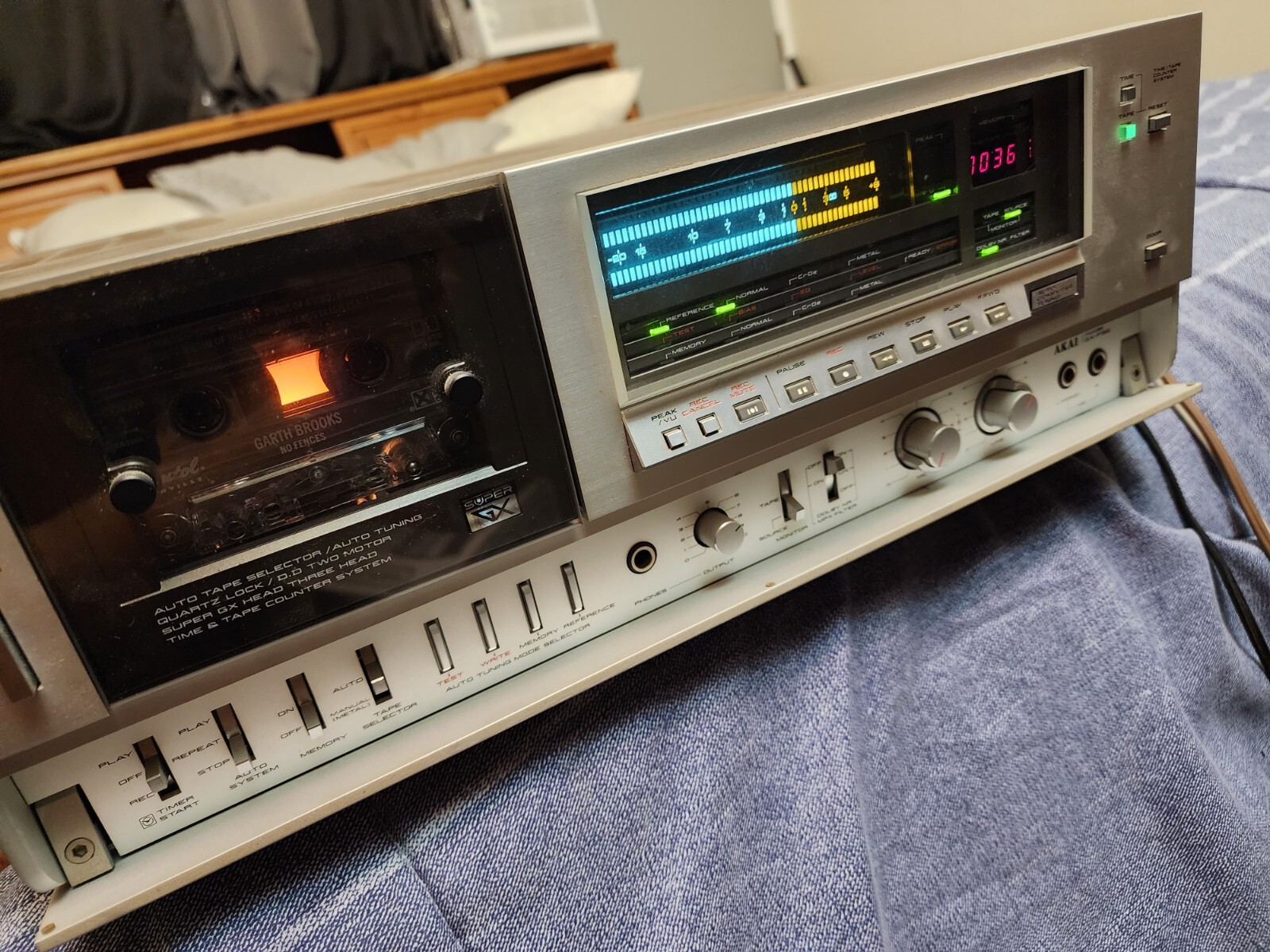 Japan Vintage Akai GX-F95 Cassette Deck tested | eBay