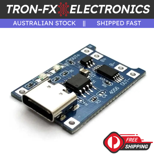 1PCS Lithium Battery Charging & Protection Module Type-C TP4056 HW-373 ...