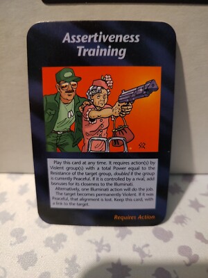 Illuminati New World Order INWO Card Game NWO Assertiveness Training | eBay
