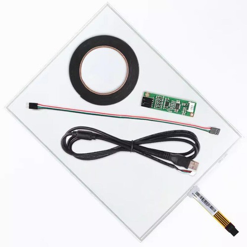 1Set New 15" Touch Screen Controller Kit & USB Control Card 4:3 5Pin ...