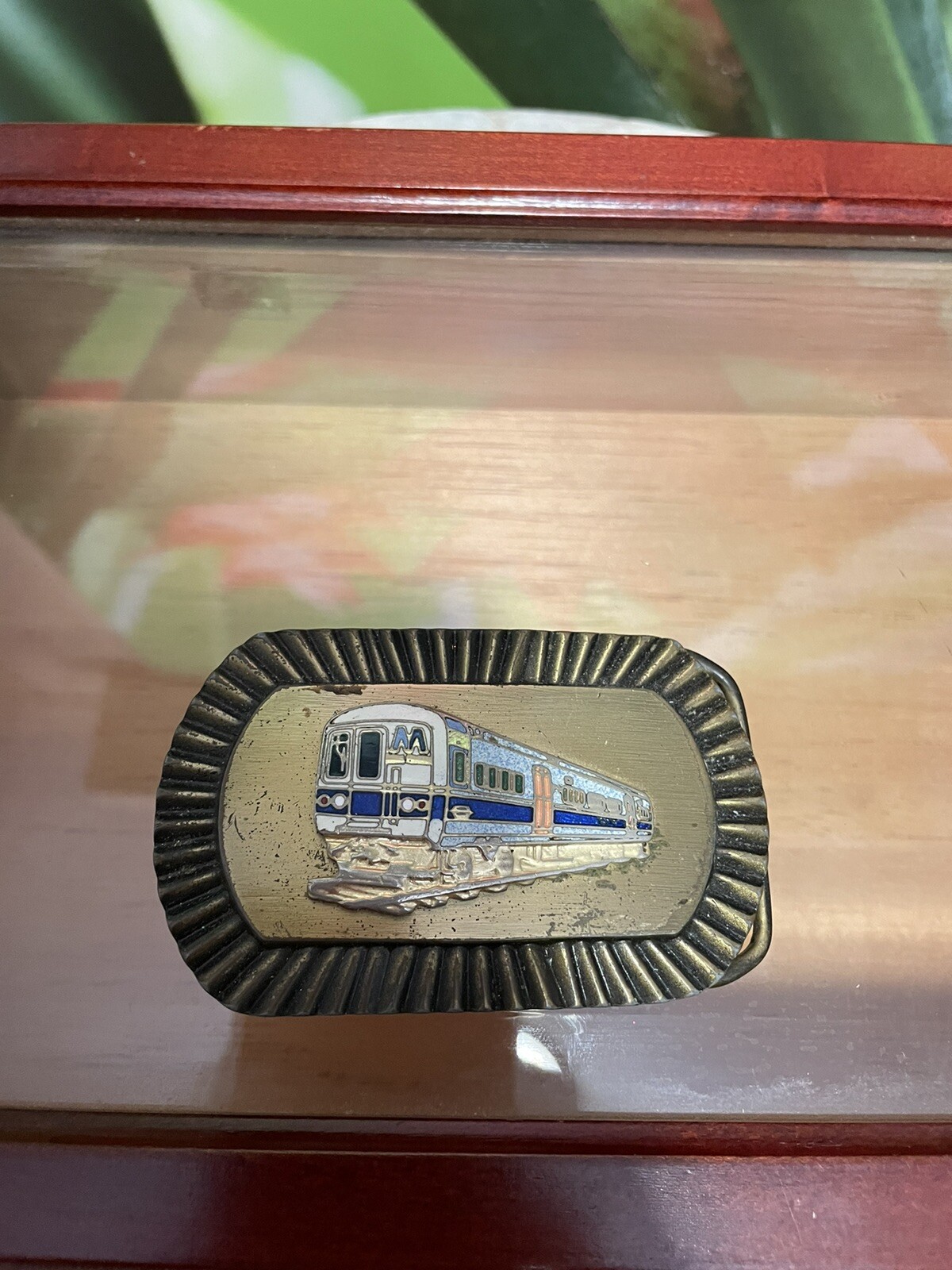 3 Vintage Steam Engine Train Buckles-A TRIO-2 are SOLID BRASS 1975 ...