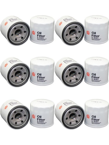 6 x Sakura Spin-On Oil Filter C-9301 fits SCION XB 2.4L L4 PETROL ...