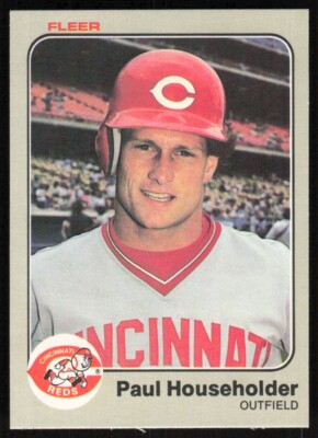 1983 Fleer Paul Householder Cincinnati Reds #592 | eBay