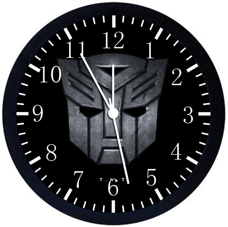 Transformers Black Frame Wall Clock W200 | eBay