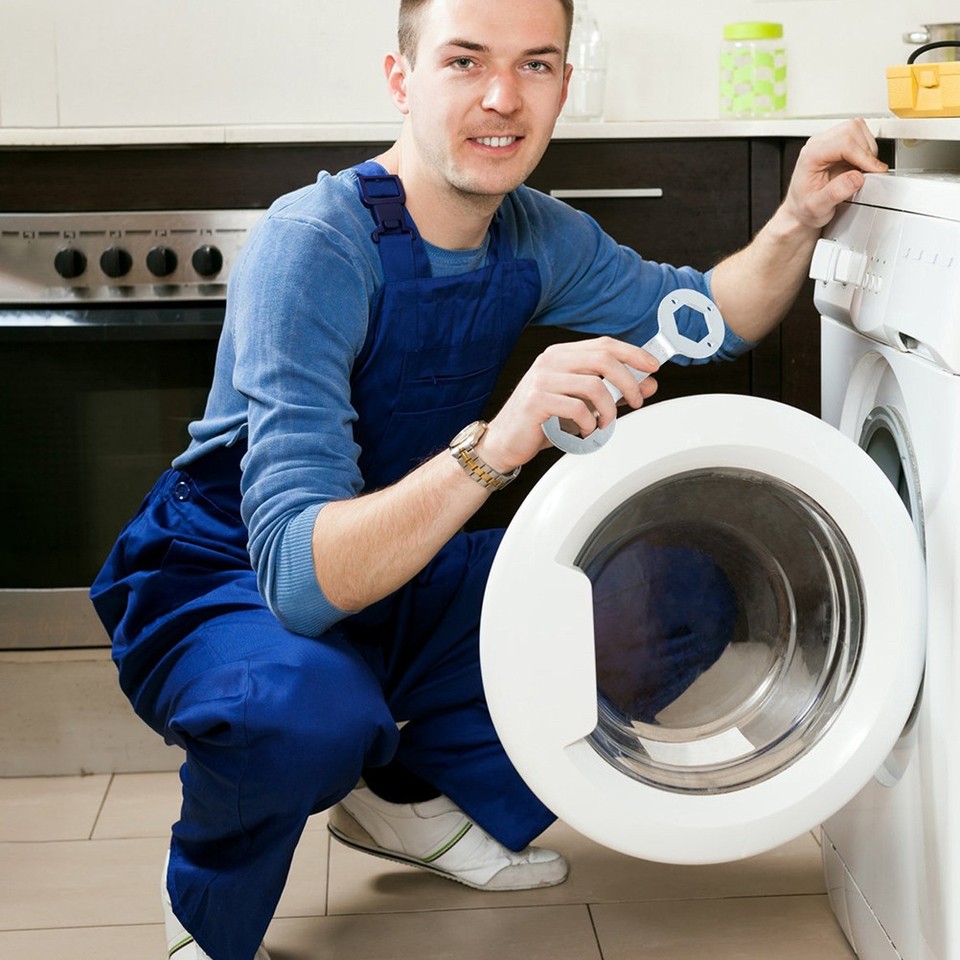 2 Pcs Clutch Cover Removal Tool Plumber Tools Washing Machine Wrench ...