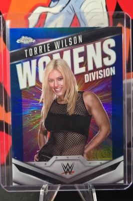 2025 Topps Chrome WWE-Women's Division Torrie Wilson #WD-TOR Blue ...