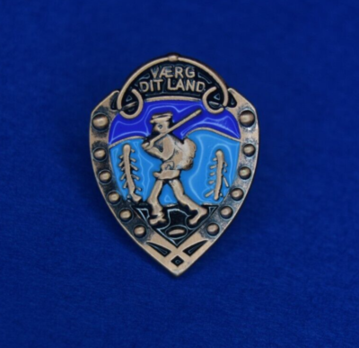 Norwegian Foot March Badge Military