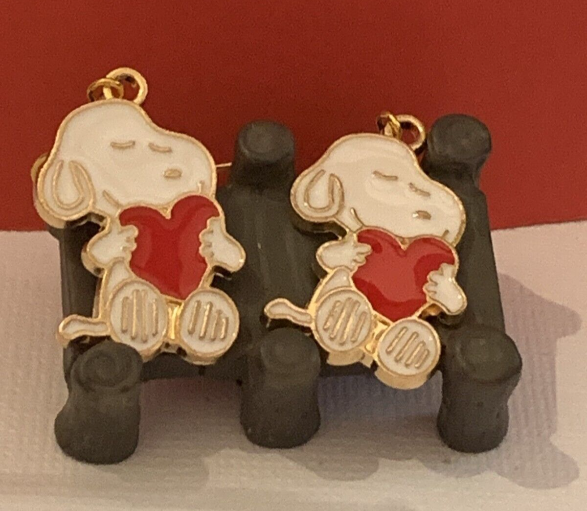 Snoopy Earrings, Gift Idea, Peanuts Earrings, Snoopy, Cute Earrings ...