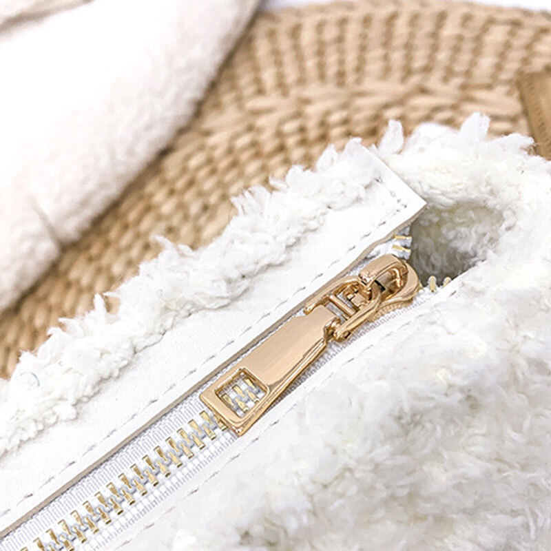 PU Leather Zipper For Woven Bag Zips Sewing Hardware Accessories Hand ...