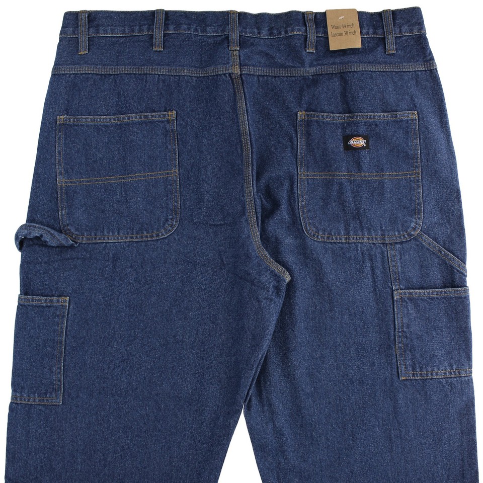 Dickies Carpenter Pants, Men's Big & Tall Denim Jeans, 8-Pocket, Hammer ...