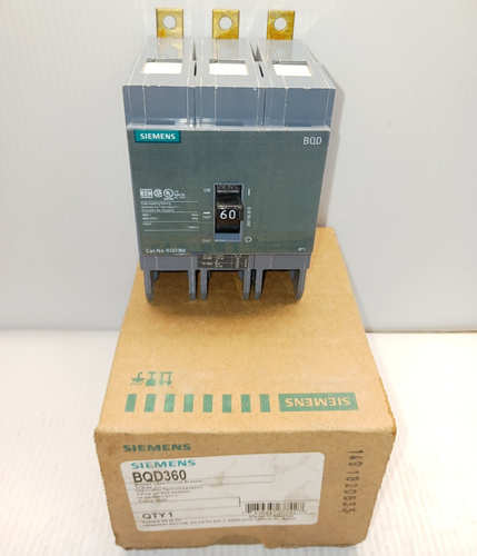 New Siemens BQD360 60 Amp Circuit Breaker 480y/277 Vac | eBay