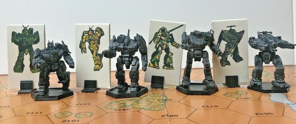 Battletech Miniatures - Starter Pack - 14x Essential Classic Minis ...