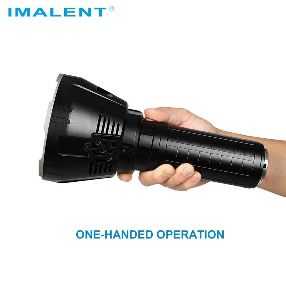 IMALENT MS18 Super bright Rescue flashlight 100 000 LM rechargeable torch 1350M