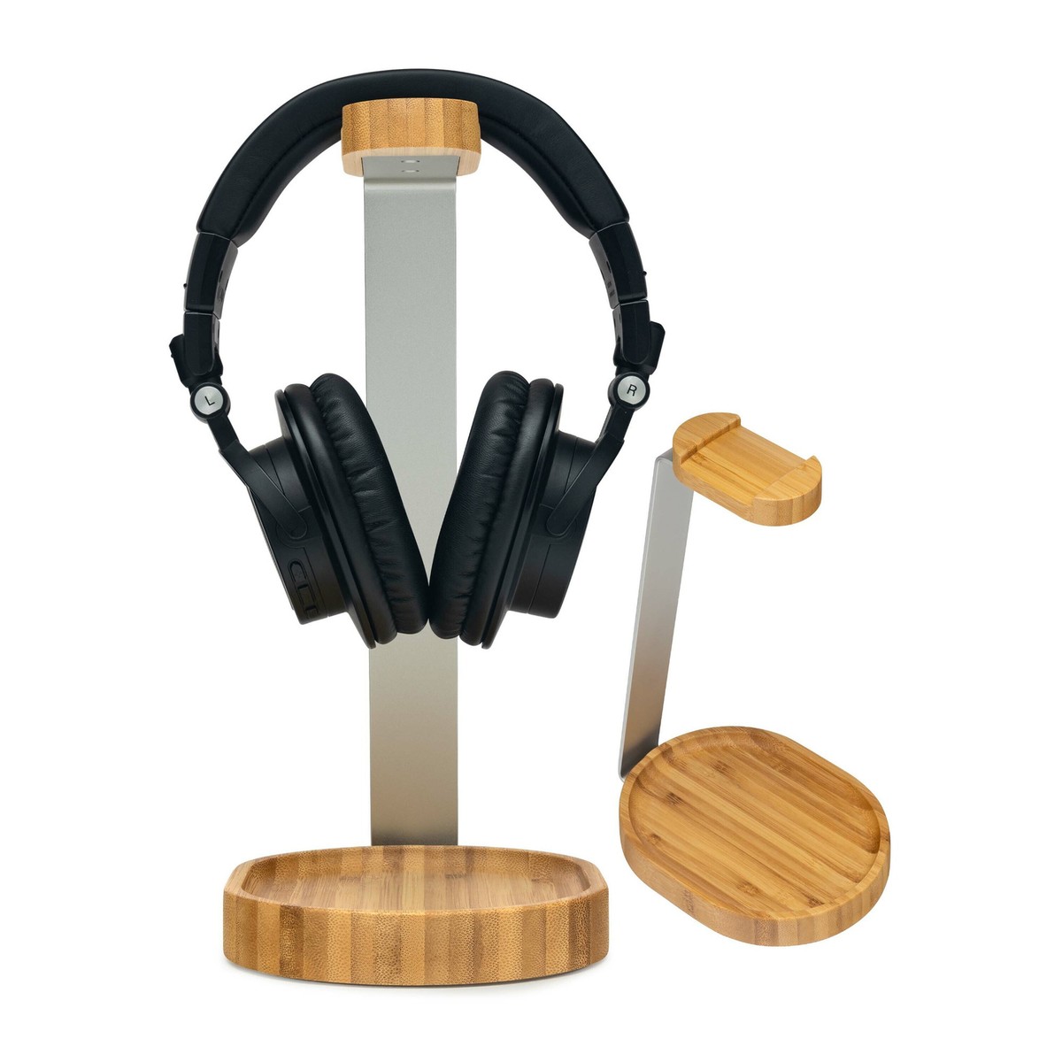 Knox Gear Wooden Headphone Stand Bamboo Brown | eBay Knox Gear Wooden Headphone Stand Bamboo Brown | eBay