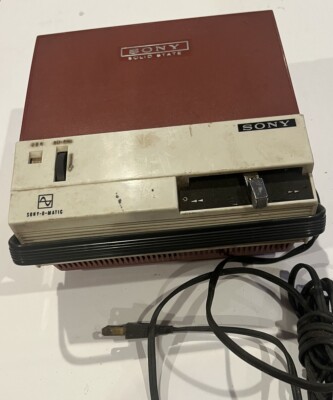 Sony Tapecorder TC-123 Sony-O-Matic Reel to Reel Untested Parts Only As ...