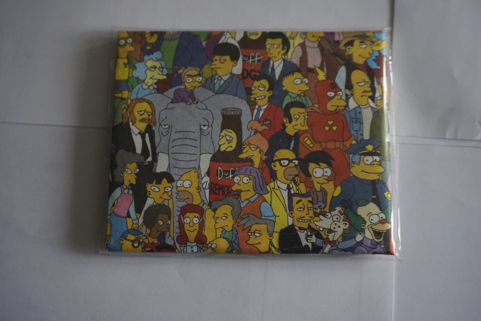 The Simpsons Mighty Wallet Paper Wallet (Loot Crate Exclusive) | eBay