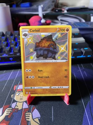 SHINY CARKOL - SV068/SV122 Shining Fates - Ultra Rare NM/M Pokemon Card ...