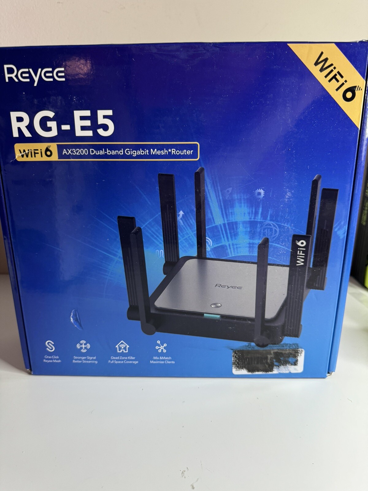 Reyee RG-E5 WiFi 6 AX3200 Dual-Band Gigabit Mesh Router | eBay