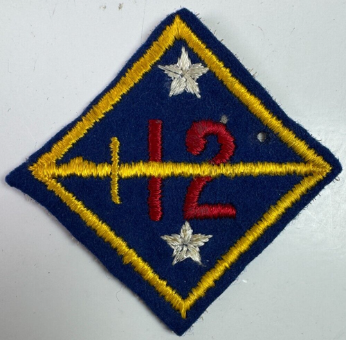12th Infantry Division US Army Military Felt Patch L2 | eBay