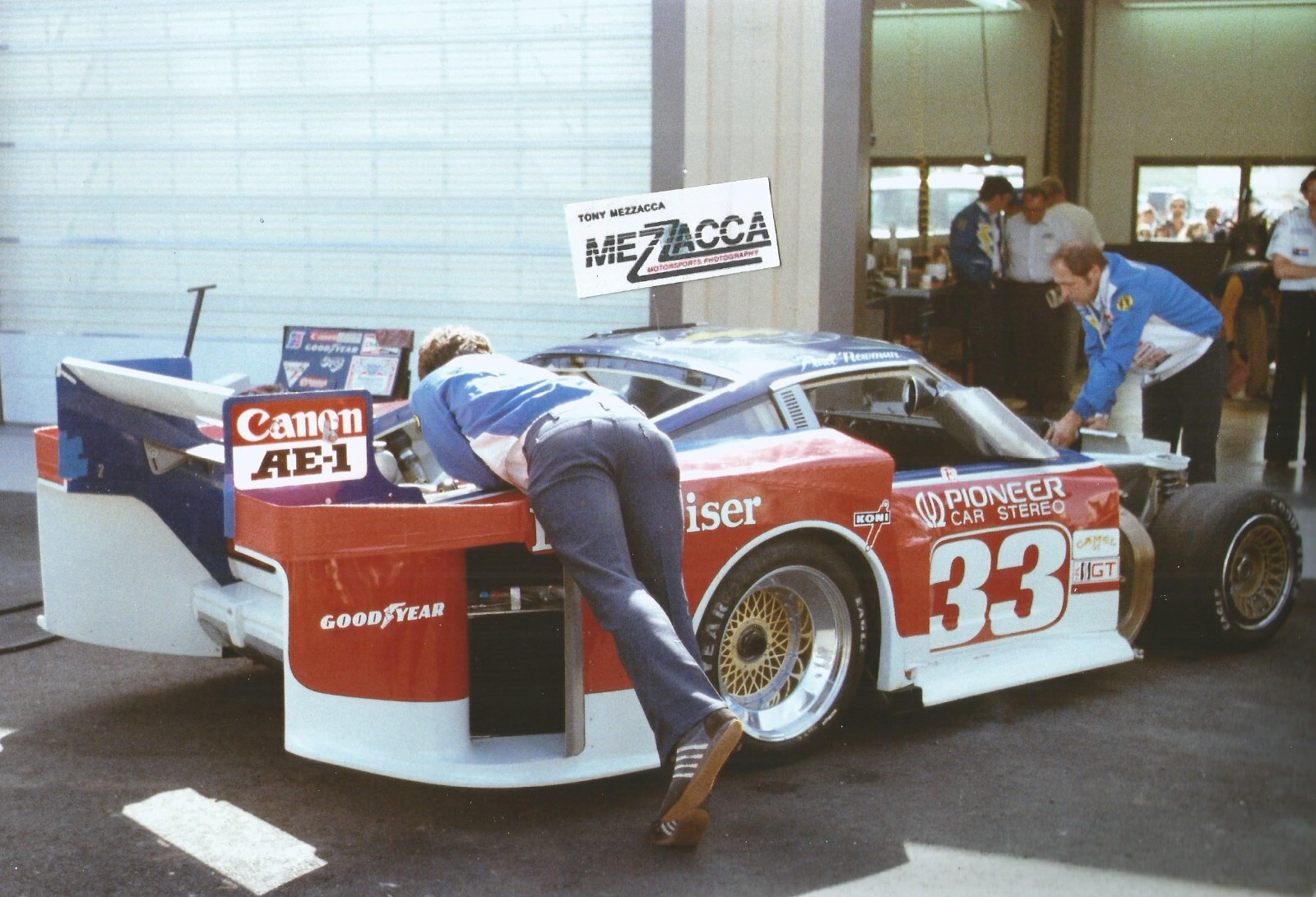 PAUL NEWMAN BOB SHARP RACING DATSUN ZX-TURBO 81 IMSA CAMEL GT LAGUNA ...