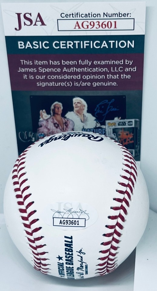 George Toma Royals signed HOF Logo Baseball Ball autographed W ...