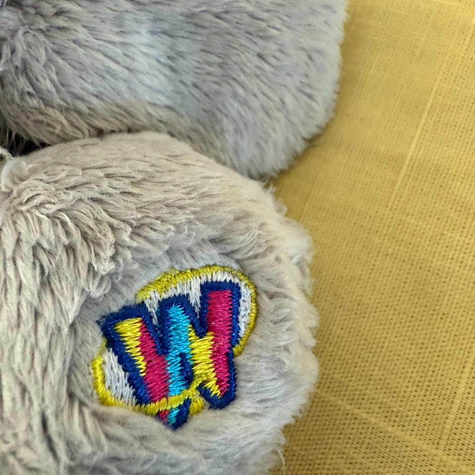 GANZ Webkinz Gray Elephant Plush Toy with Fuzzy Hair and W Logo | eBay