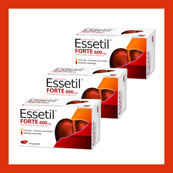 ESSETIL FORTE 600mg 60-240 Kapseln Leberschutz Lebergesundheit ...