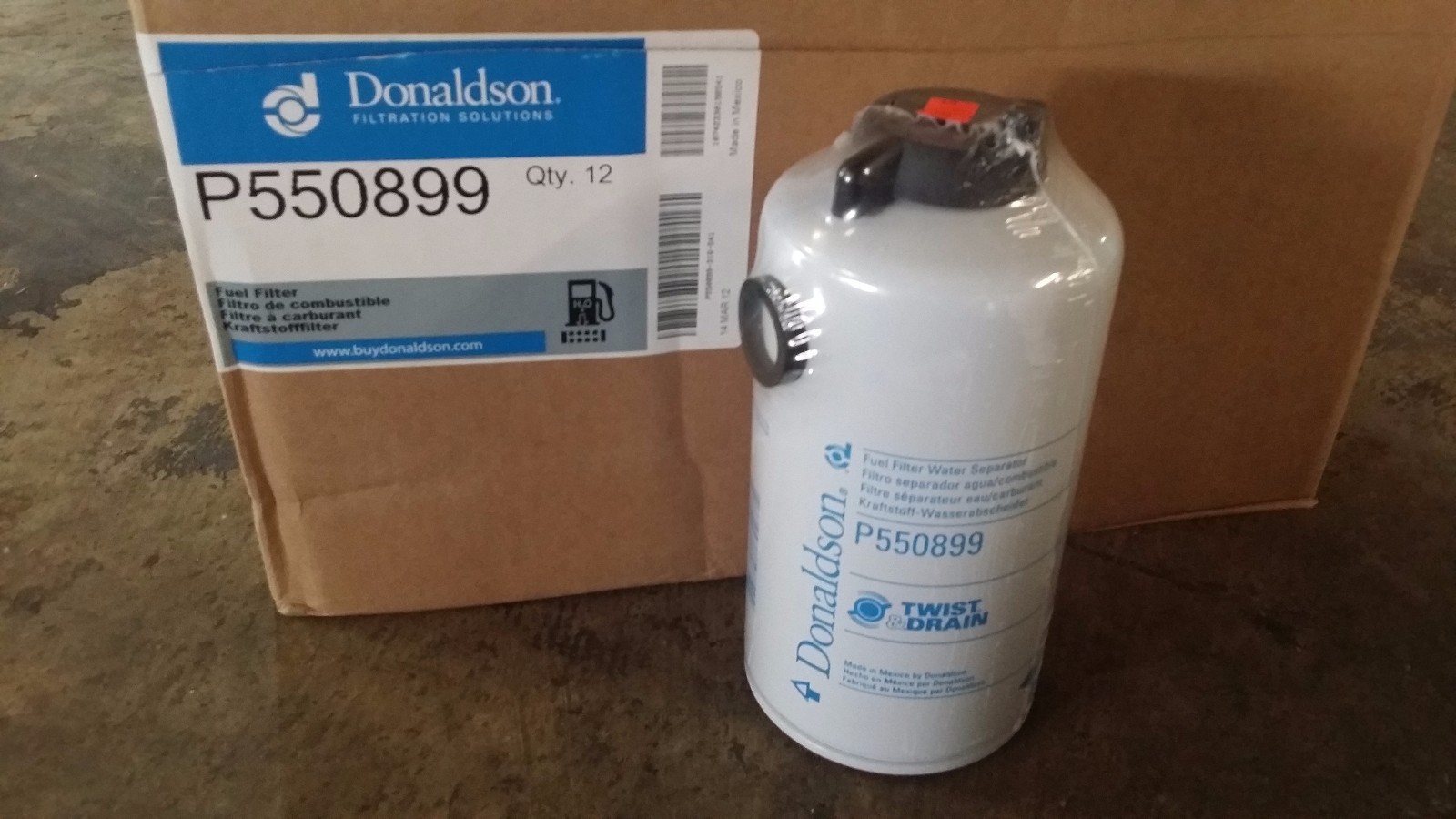 DONALDSON P550899 - Fuel filter cross reference