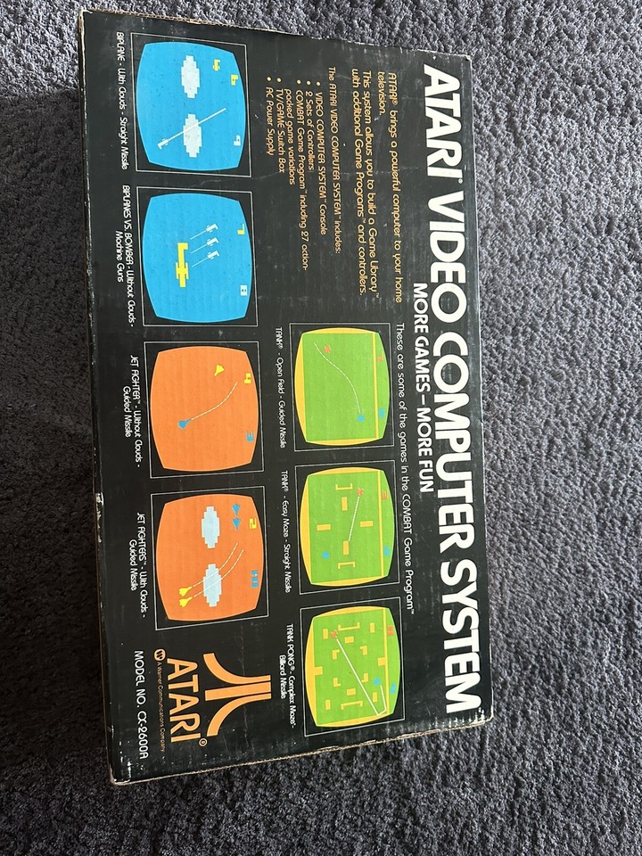 Atari CX-2600A Video Computer System Game Console NEW Factory Sealed ...
