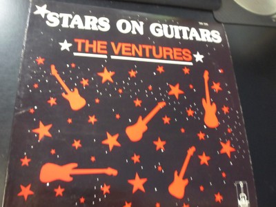 THE VENTURES: Stars On Guitars 12 mini LP cool SURF w/ Concert stub ...