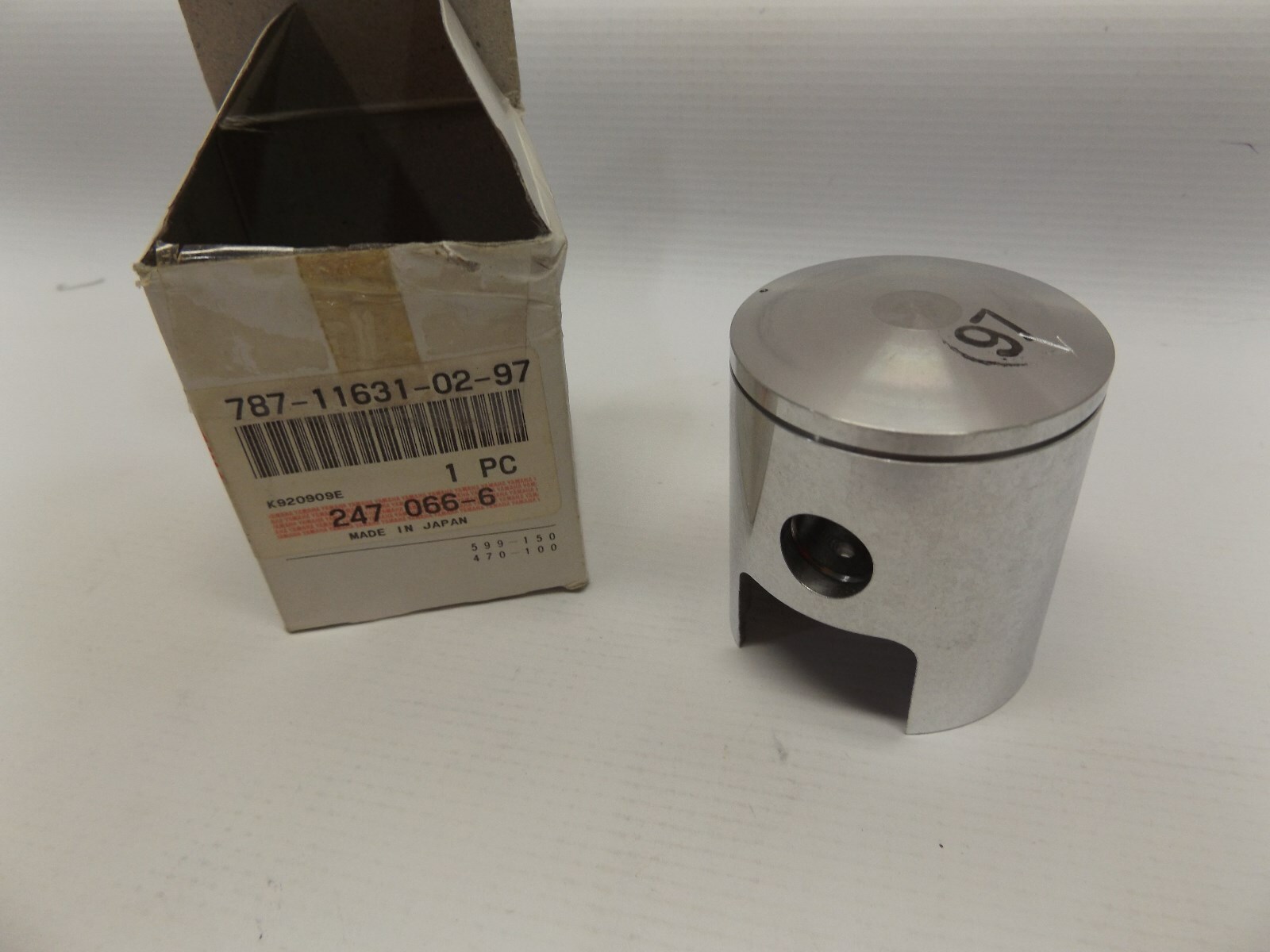 NOS+Yamaha+787-11631-02-97+Piston+STD+Bore+Rc100+Kt100 for sale online ...