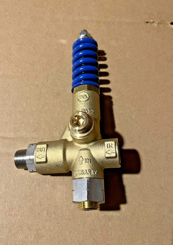 4KHP Pressure Washer Bypass Unloader Valve 3/8” Inlet/outlet Ports ...