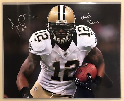 MARQUES COLSTON AUTOGRAPHED 16X20 W/INSCRIPTION "QUIET STORM" NEW ...