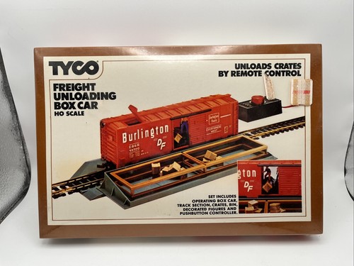 Vintage (1975) Tyco Frieght Unloading Box Car Ho Scale Sealed New In ...