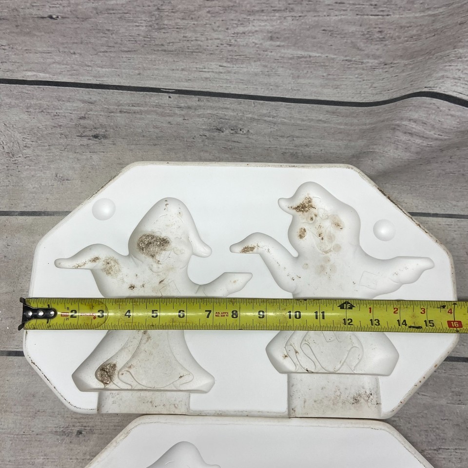 Dona’s Molds Ceramic Casting Mold Hand In Hand Ghosts Head Tiled #D ...