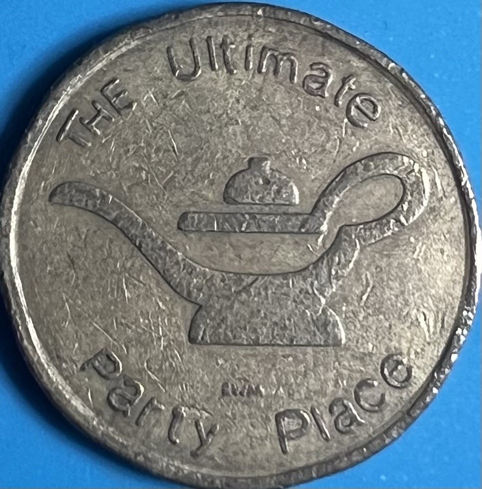 ALADDIN'S CASTLE ARCADE TOKEN - MAGIC LAMP | eBay