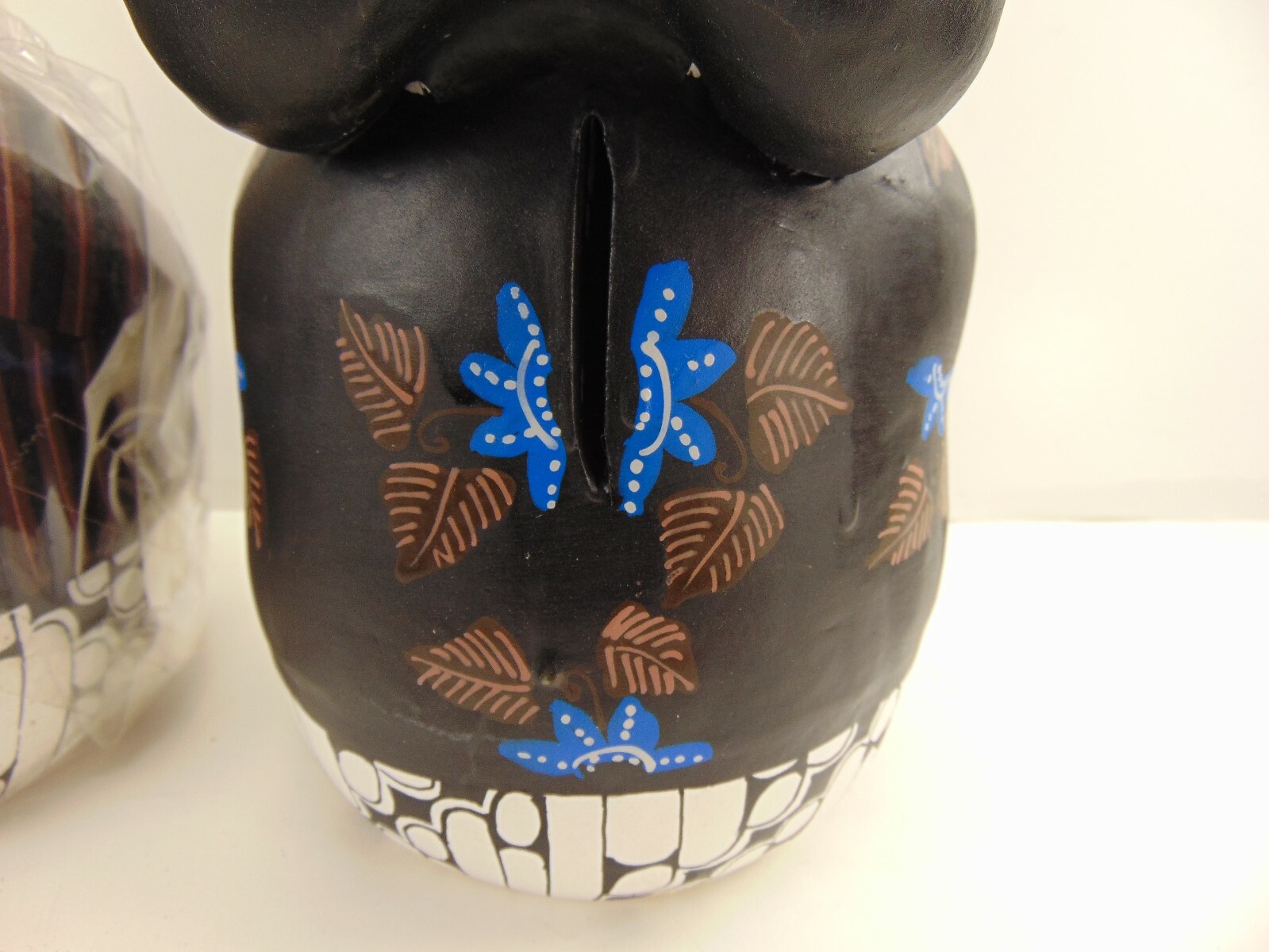 (2) BRAND NEW (HAND PAINTED LARGE Ceramic Japanese MAN & WOMAN Coin ...