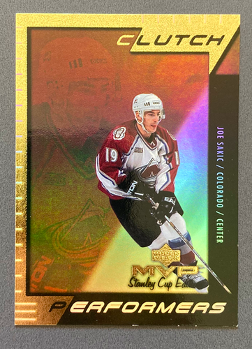 JOE SAKIC 1999-00 MVP Stanley Cup Edition Clutch Performers - CP3 | eBay
