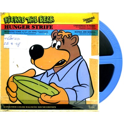 Hunger Strife - Pierre Fatso The Bear 200ft Super 8 Colour Sound ...