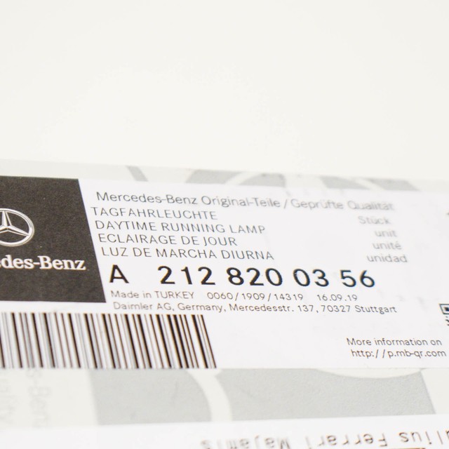 Mercedes-Benz E W212 Front Left Fog Light A2128200356 OEM for sale ...