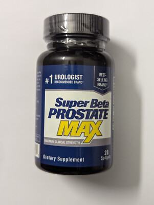 Super Beta Prostate Max - 28 Caplets - Trial/Travel Size EXP 01/26 ...