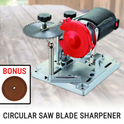 Circular Saw Blade Sharpener Sharpening Machine Electric Workshop 240V ...
