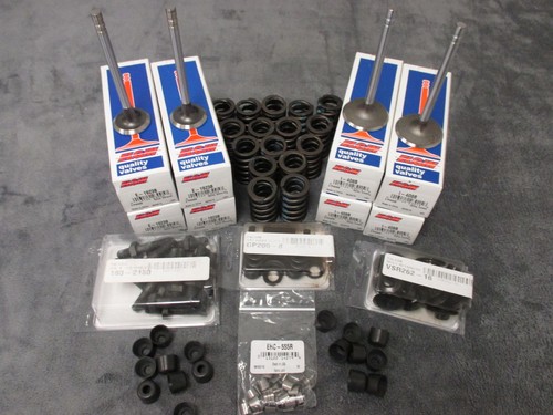 Chevy 350 ELGIN ValveTrain Kit 1.5 1.94 Stock Valves+Springs+Keepers ...
