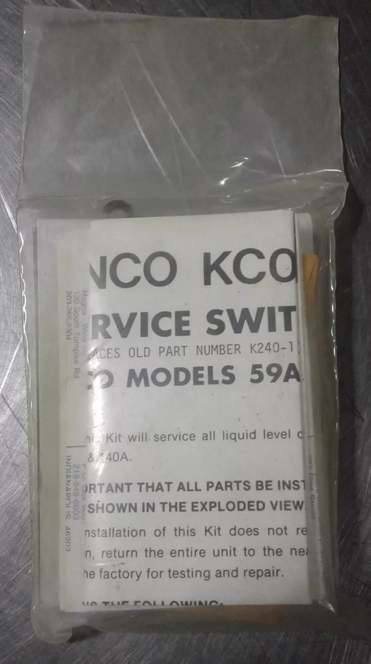Kenco Pumps Inc KC011 Control Kit | eBay
