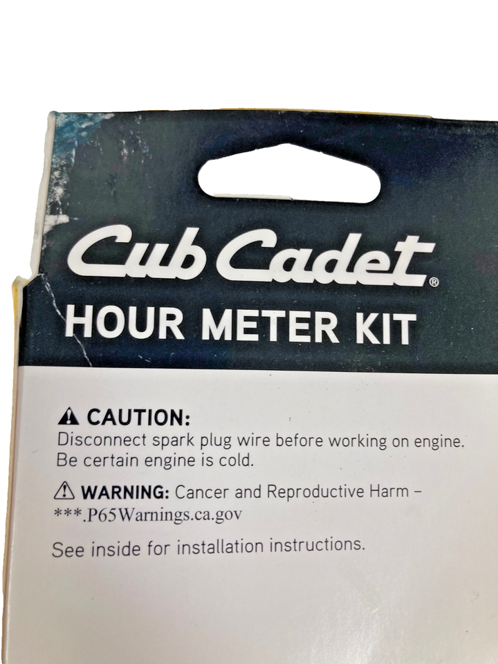 CUB CADET 490-900-C075 Hour Meter Kit Ultima ZT1, XT1 Enduro Series ...