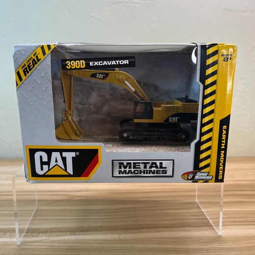 CAT 390D Excavator Metal Machines Diecast 1:100 Scale by Toy State ...
