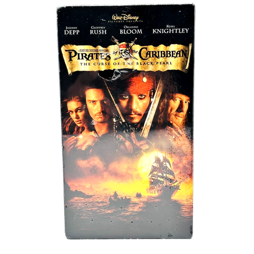 Pirates of the Caribbean: The Curse of the Black Pearl - VHS 2003 ...