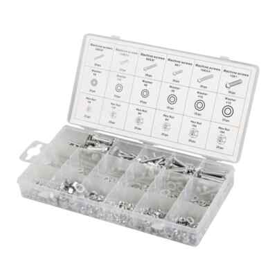 420 Piece SAE Standard Nut Bolt Assortment Hardware Kit | eBay