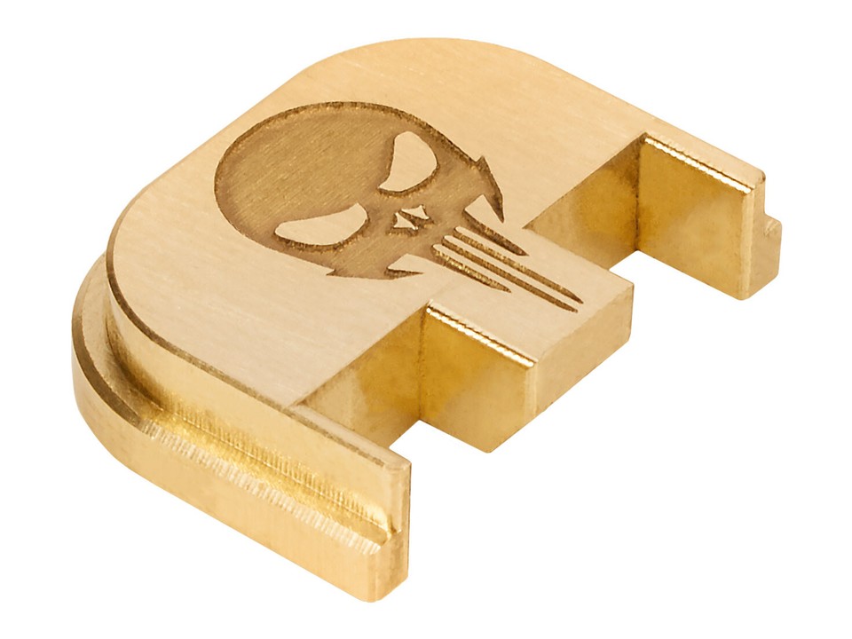 Slide Cover Back Plate Brass for Glock 17 19 19X Gen 5 Accessories, NDZ ...