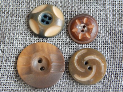 Sewing (Pre-1930) - Vegetable Ivory Buttons